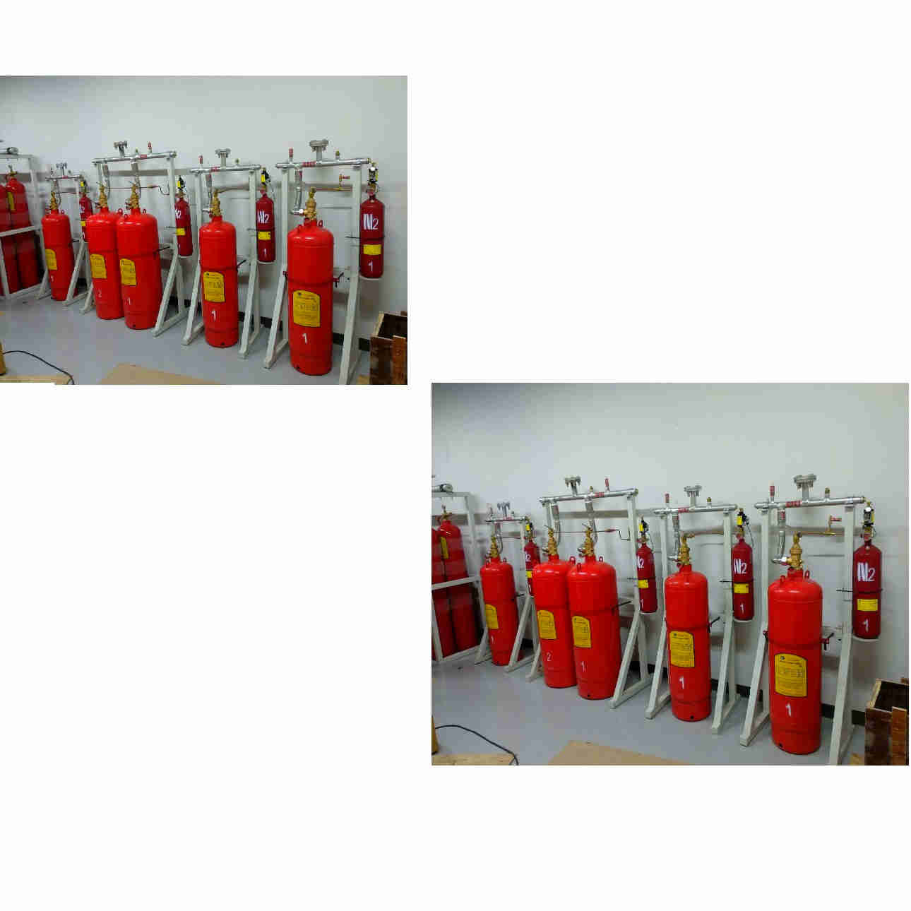 Flexible Structure Fm 200 Clean Agent Fire Suppression System 8.0Mpa ...