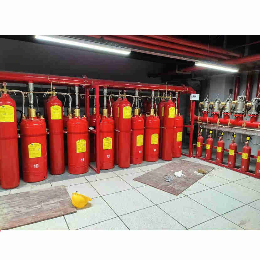 High Safety HFC-227ea FM200 Piston Flow System Gas Suppression System ...
